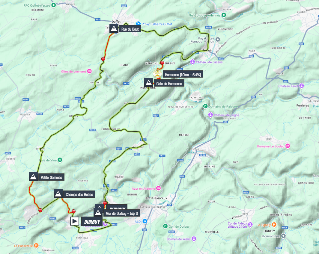 Stage profiles Baloise Belgium Tour 2025 Stage 4