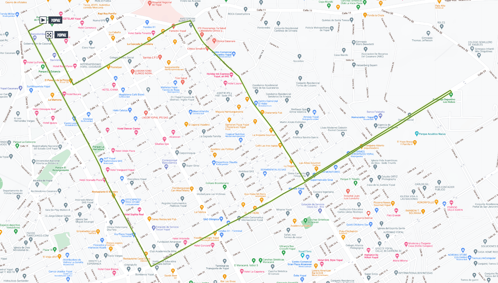 Stage profiles Vuelta a Colombia 2023 Prologue