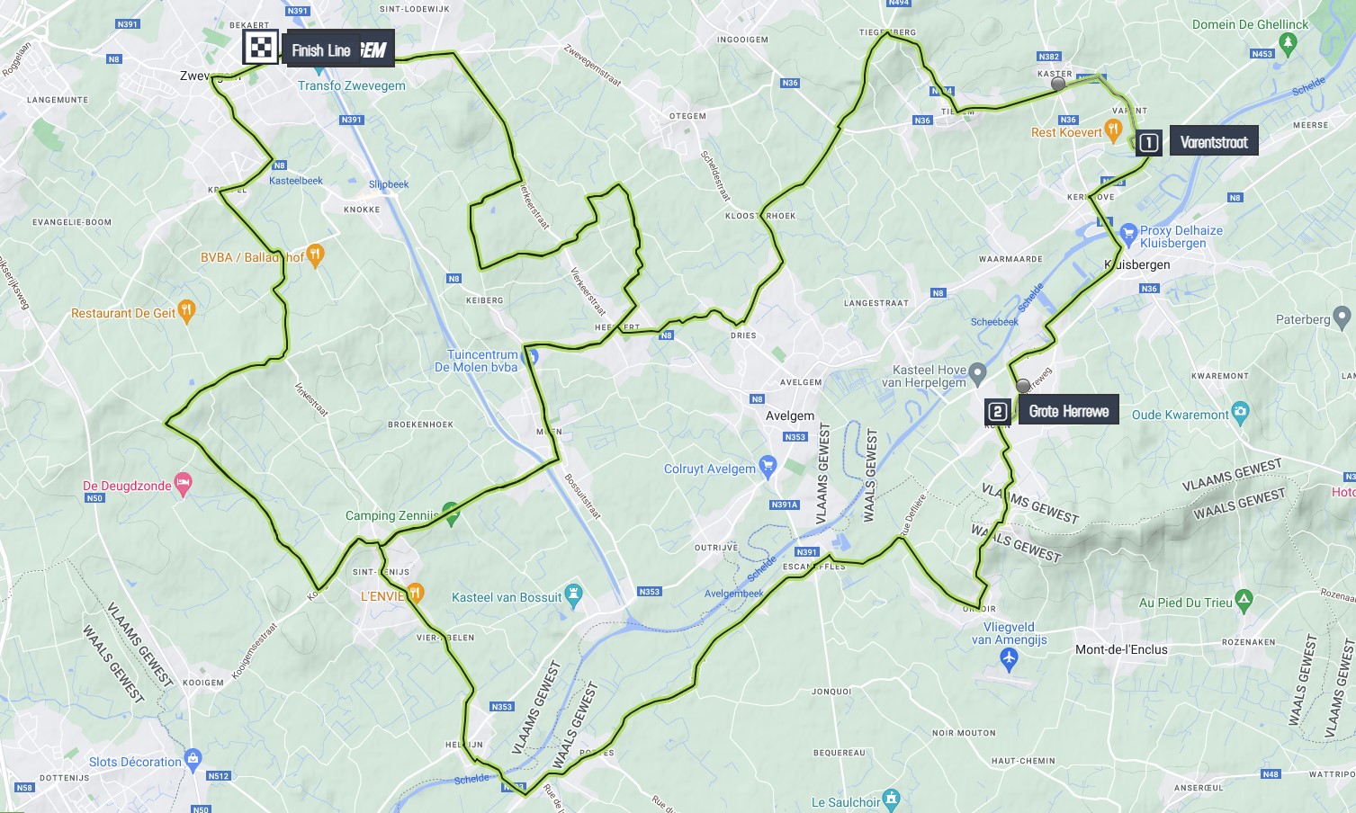 Stage profiles Baloise Ladies Tour 2024 Stage 3a