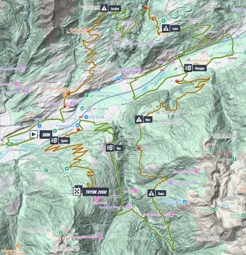 Stage profiles Tour de Romandie 2025 Stage 4