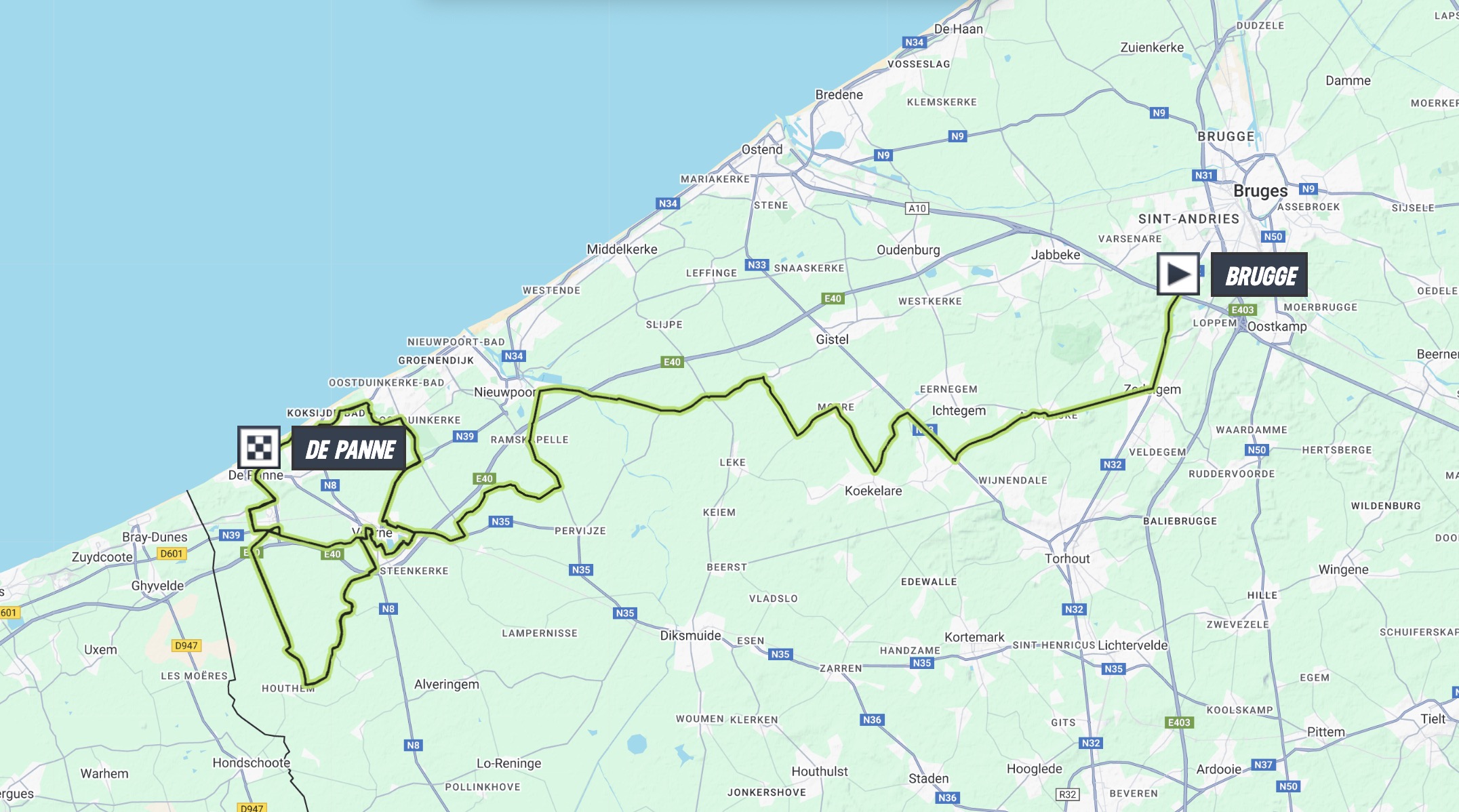 Classic Bruges-De Panne 2025 - Viquipèdia, l'enciclopèdia lliure