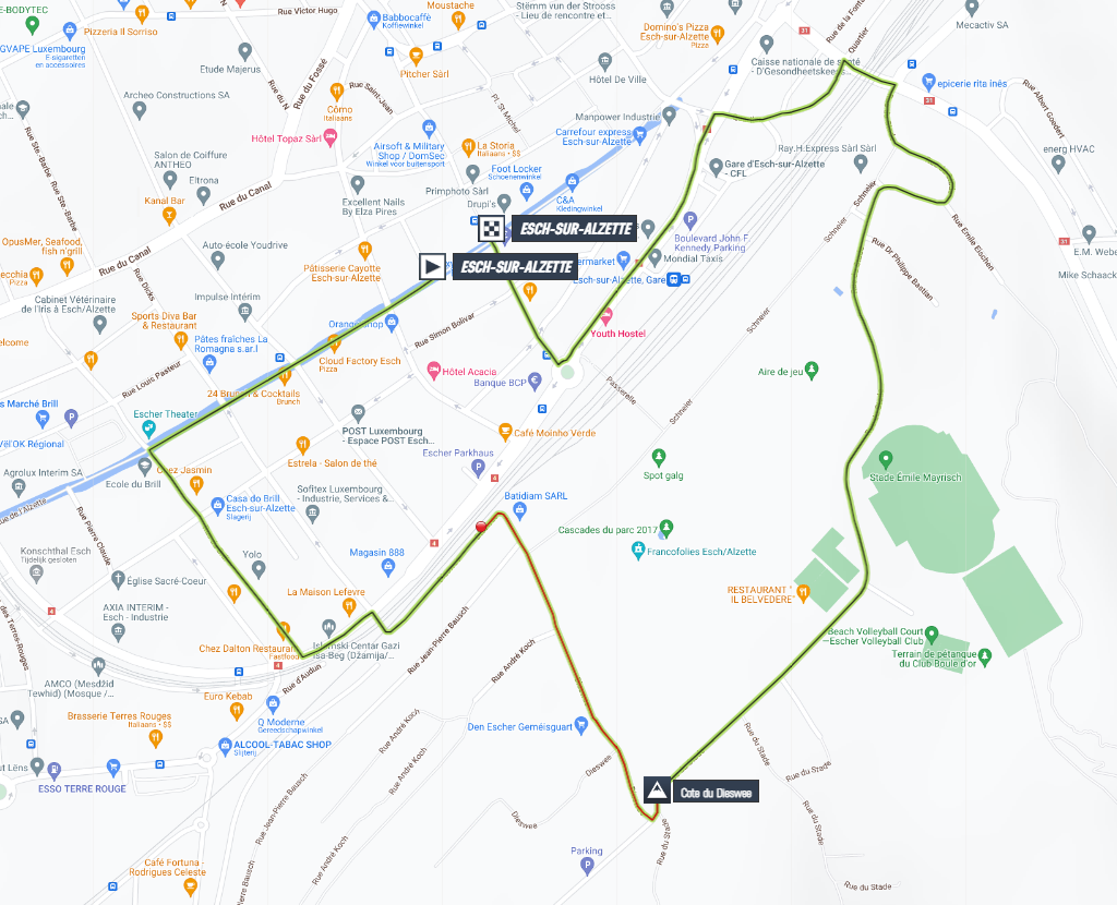 Stage profiles Flèche du Sud 2023 Prologue