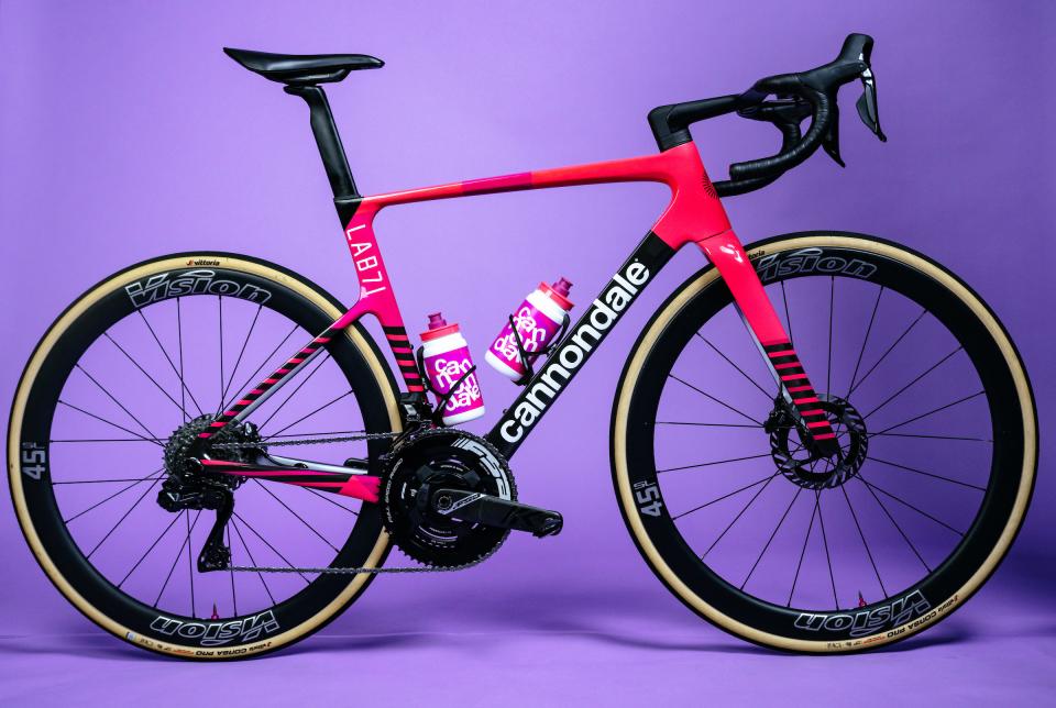 What gear is EF Education - EasyPost riding on in 2025?